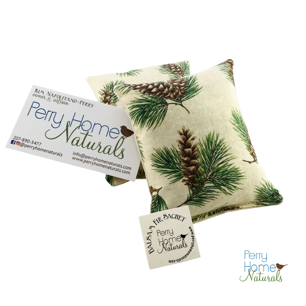 Maine Balsam Fir Pillow by Perry Home Naturals - Balsam Fir Sachet